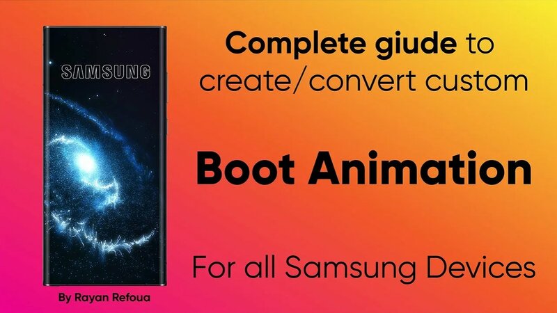 Create/Convert Boot Animation for Samsung devices .qmg format ...