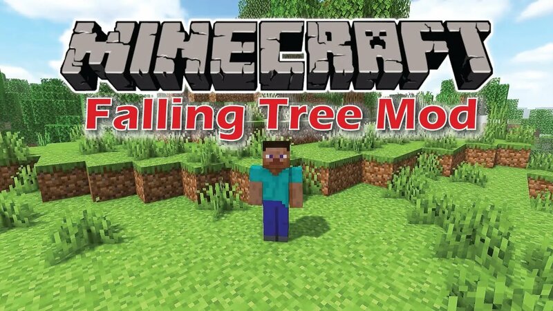 Minecraft Mods #1 Falling Tree Mod PC Java Edition - Yandex Video ...
