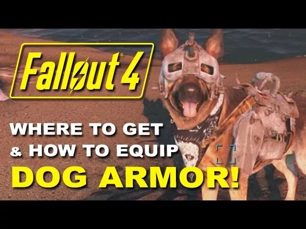 Fallout 4: Dogmeat's Dog Armor - Where to Find it & How to Equip It ...