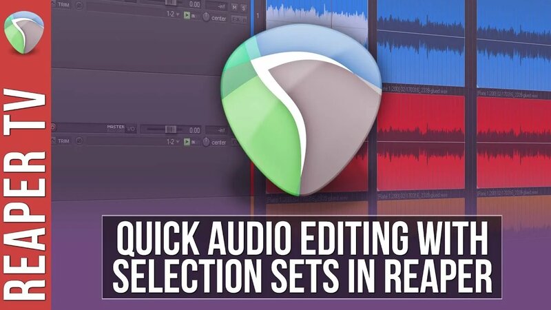 Reaper: Speed Up Your Editing w Selection Sets - Смотреть онлайн в ...