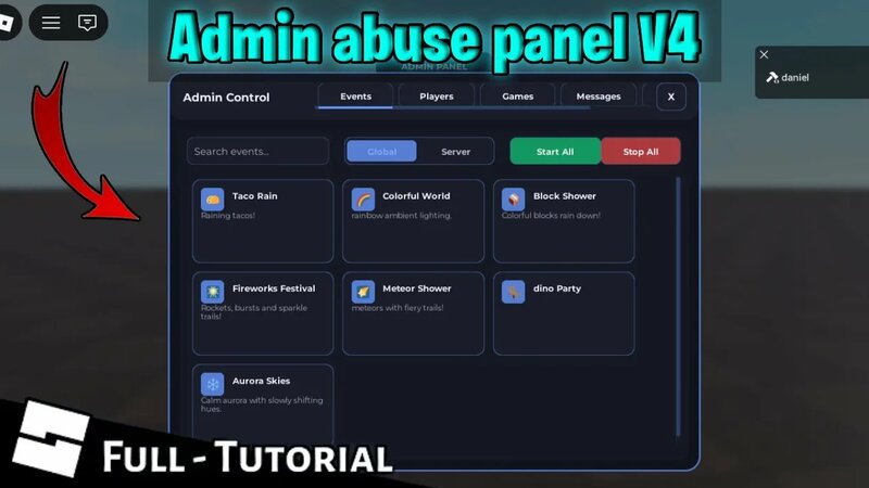 how to make Admin abuse panel V4 | Roblox Studio Tutorial - Смотреть онлайн в поиске Яндекса по ...