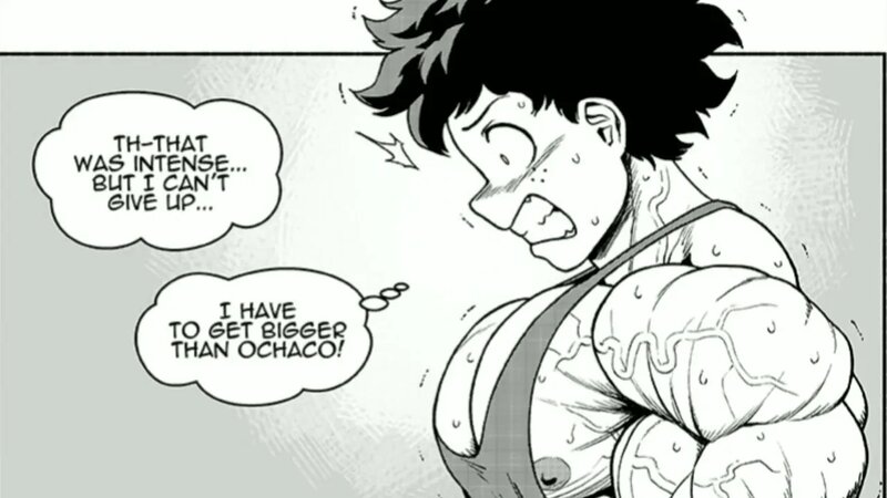 Izuku Midoriya "Deku" Transformation - Muscle Growth Comic My Hero ...
