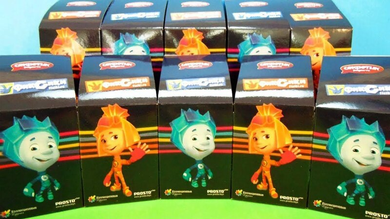Фиксики Большой секрет! Сюрпризы игрушки мультик 2017! Fixiki TOYS ...