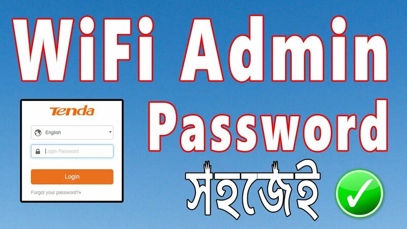 How To Set Tenda Router WiFi Admin Login Password | Tenda 192.168.0.1 ...