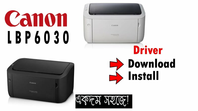 Canon LBP 6030 Printer Driver Download & Install in Windows 11 ...