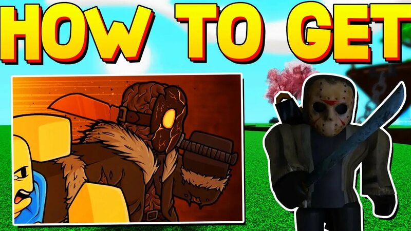 How to get slasher jason friday the 13TH glove showcase in slap battles ...