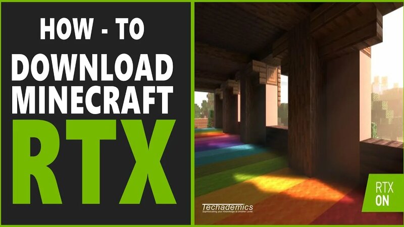 How To: Get Minecraft RTX Ray-Tracing - (Full Guide) - Yandex Video ...