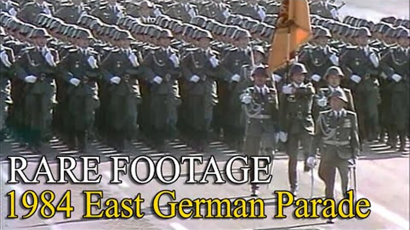 1080p 50 FPS 1984 East German Military Parade 35 Jahre DDR. Военный ...