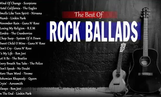 The Rock Ballads 80's 90's - The Very Best Of Rock Ballads Collection ...