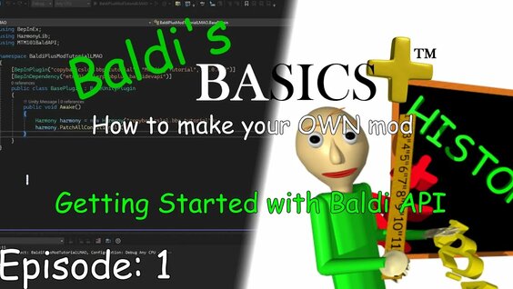 (0.9+) Getting Started with BB+ Dev API | How to make your OWN mod in ...