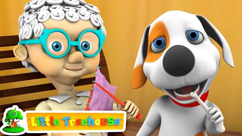 старая мать хаббард | песенки для детей | развивающий мультфильм ...