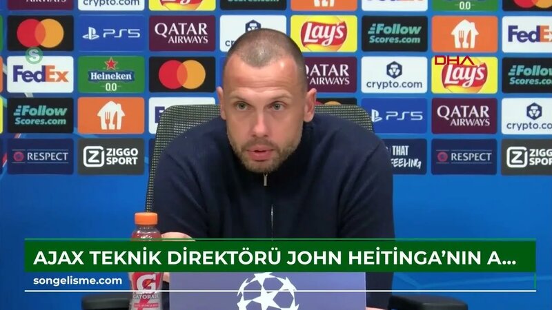 Statements from Ajax Technical Director John Heitinga - Yandex Video ...
