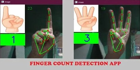 Finger count detection using opencv-python and mediapipe - EroFound