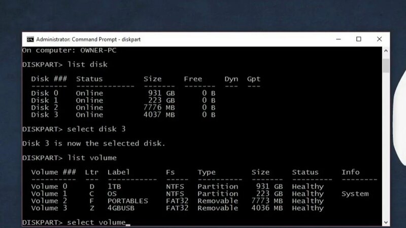 Command Prompt | How to Format Disk Volume with the Command Prompt ...
