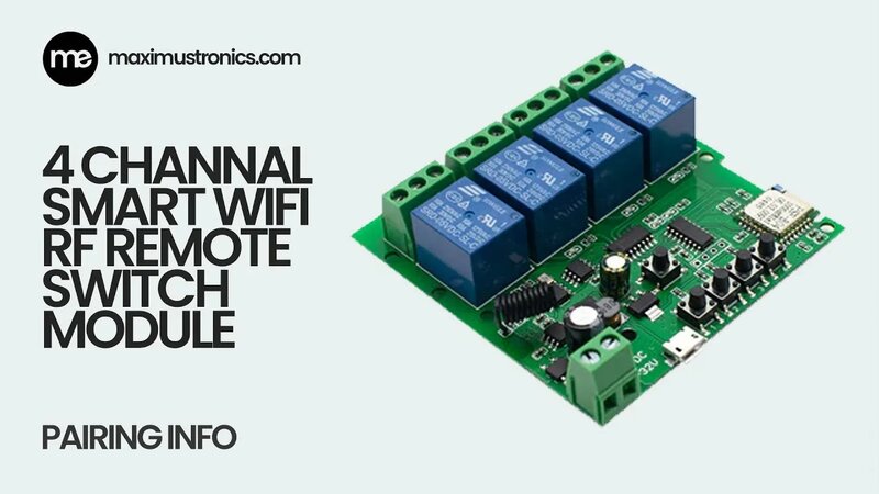 4CH Smart Wifi, RF remote control switch - Yandex Video aramada ...