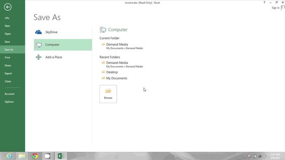 How To Convert A Read Only Excel File