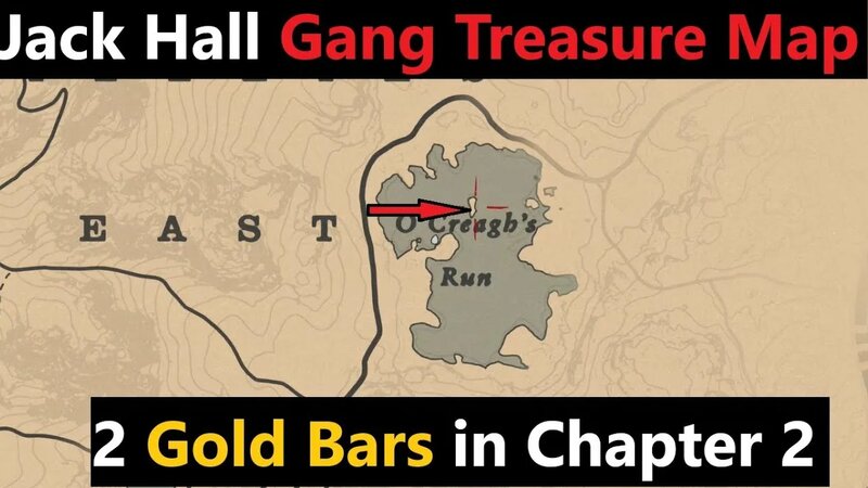 2 Easy Gold Bars Location in Chapter 2 Rdr2 | Jack Hall Gang Treasure ...