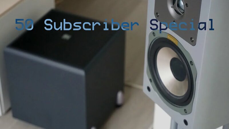 Quadral Ascent 250 & Kef PSW 2000 Test | Test of My System | 50 ...