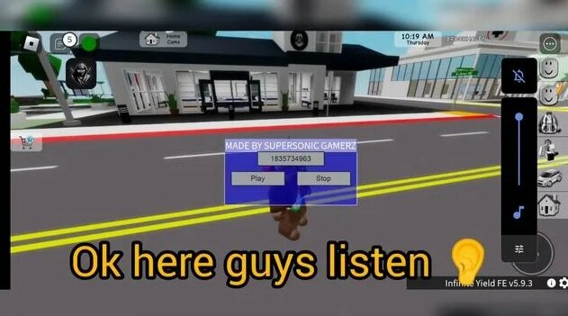 FE* Music Player script Brookhaven script Brookhaven Premium script ...