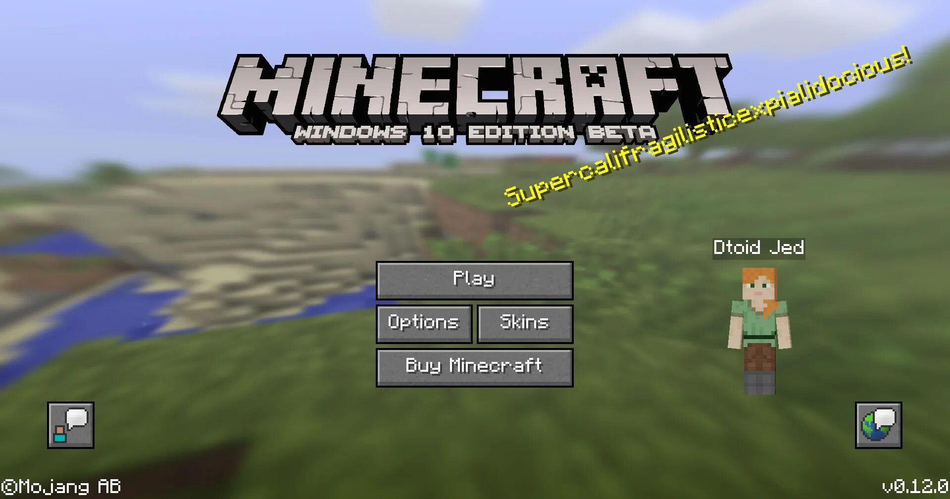 Minecraft bedrock windows 10