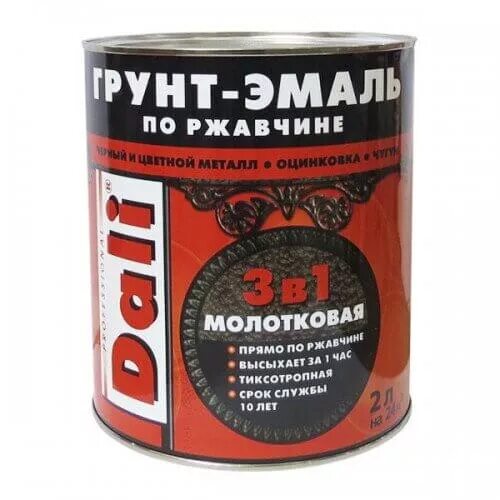 Дали эмаль по ржавчине молотковая – Telegraph