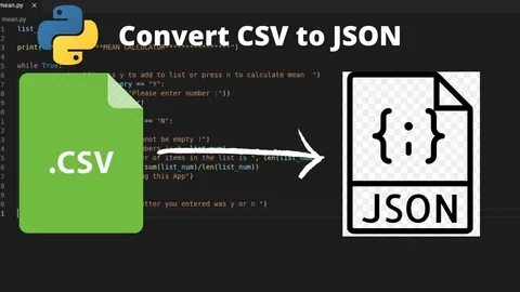 convert csv to json python: Yandex Görsel'de 1 bin görsel bulundu