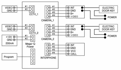 Домофон commax cdv 43k схема подключения