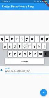 Flutter Keyboard Causes Overflow - ZOHAL - EroFound