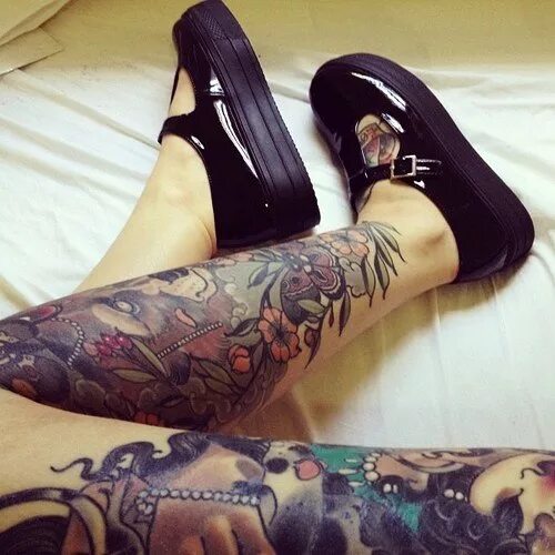 Татуированная ножка – все, что нужно знать - tatpix.ru