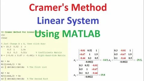 solving systems of linear equations matlab: Yandex Görsel'de 1 bin ...