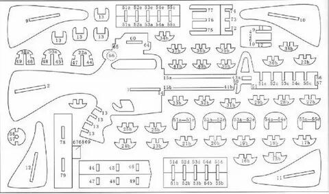 Вертолет из фанеры чертежи