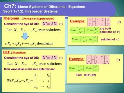system of linear differential equations: Yandex Görsel'de 1 bin görsel ...