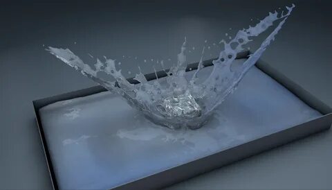 How to make Ice Cube using Set Point Value and Splash on Fluid with the help of - EroFound