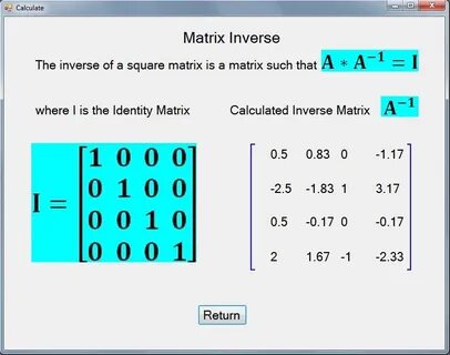 inverse of a matrix calculator wiki: Yandex Görsel'de 1 bin görsel bulundu