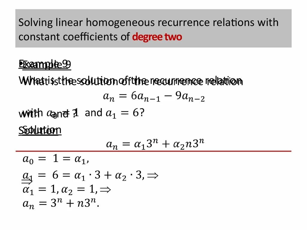 Linear solvers