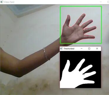 Hand Gesture Recognition Opencv Python 2018 Youtube - MOMCUTE - EroFound