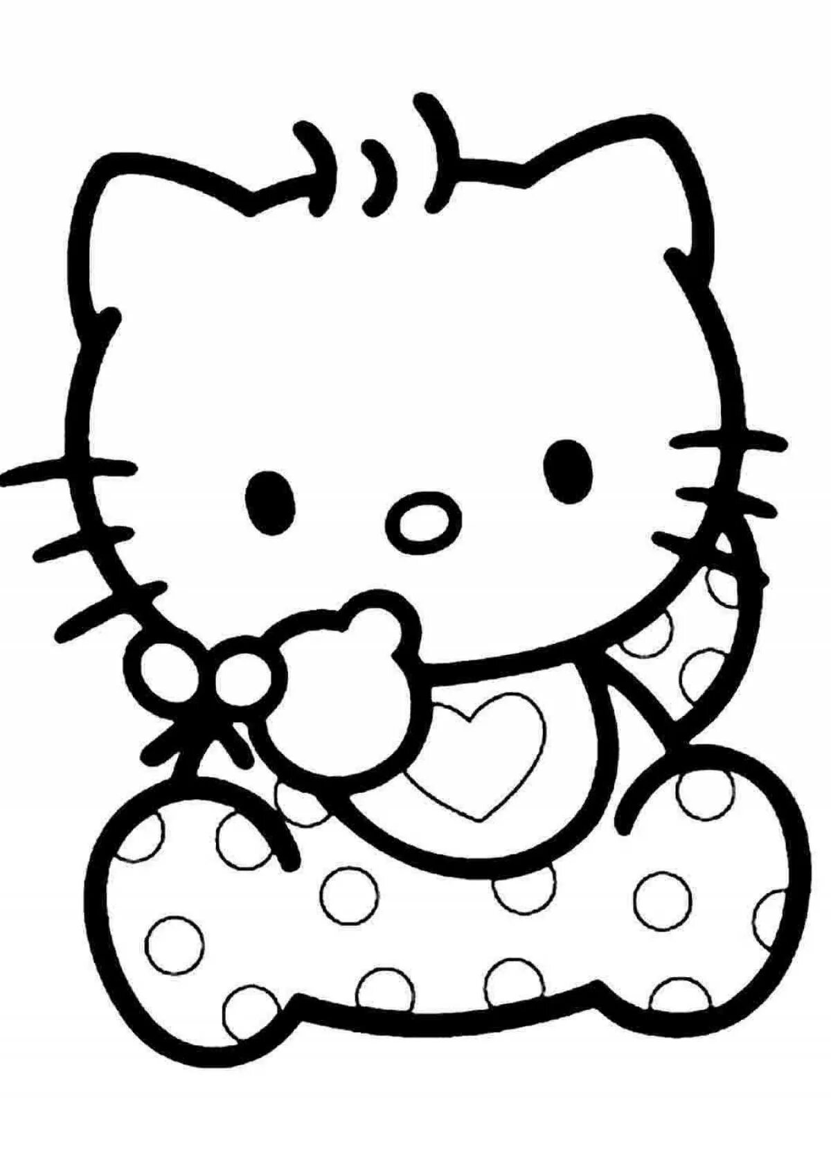 Распечатки hello kitty