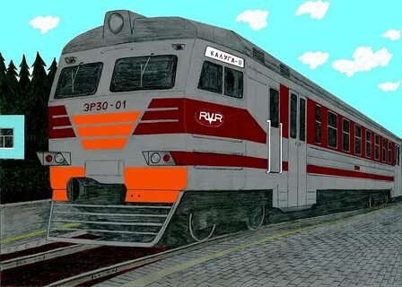 Электропоезд ЭР30 - RailTrain