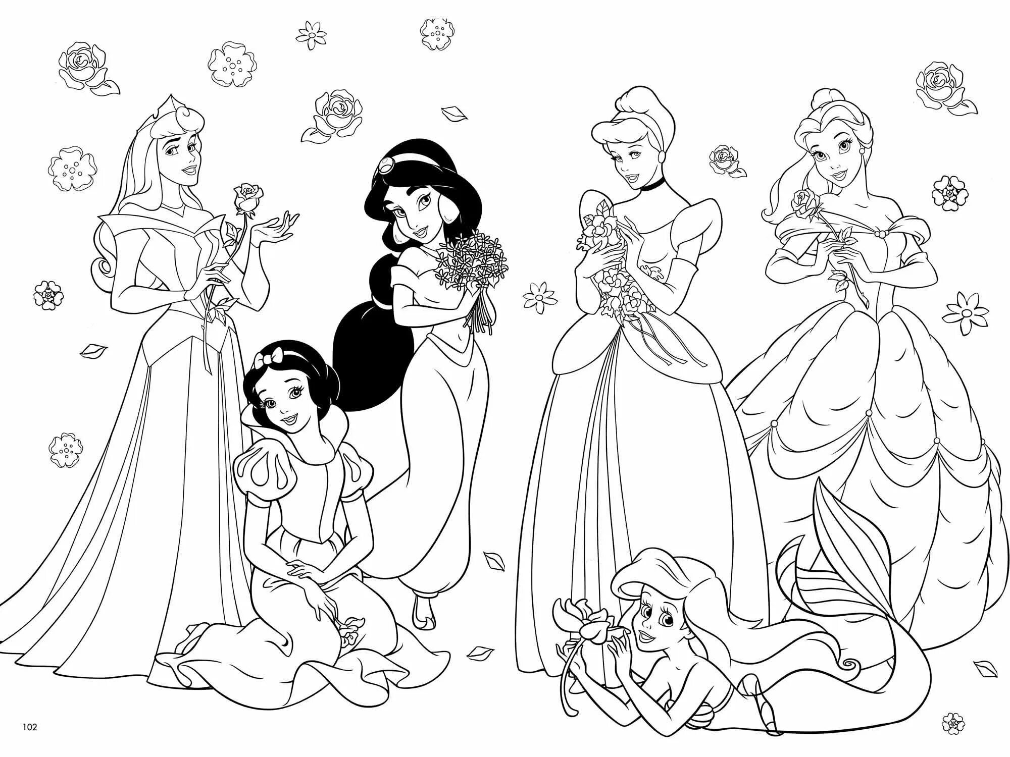 Раскраски disney