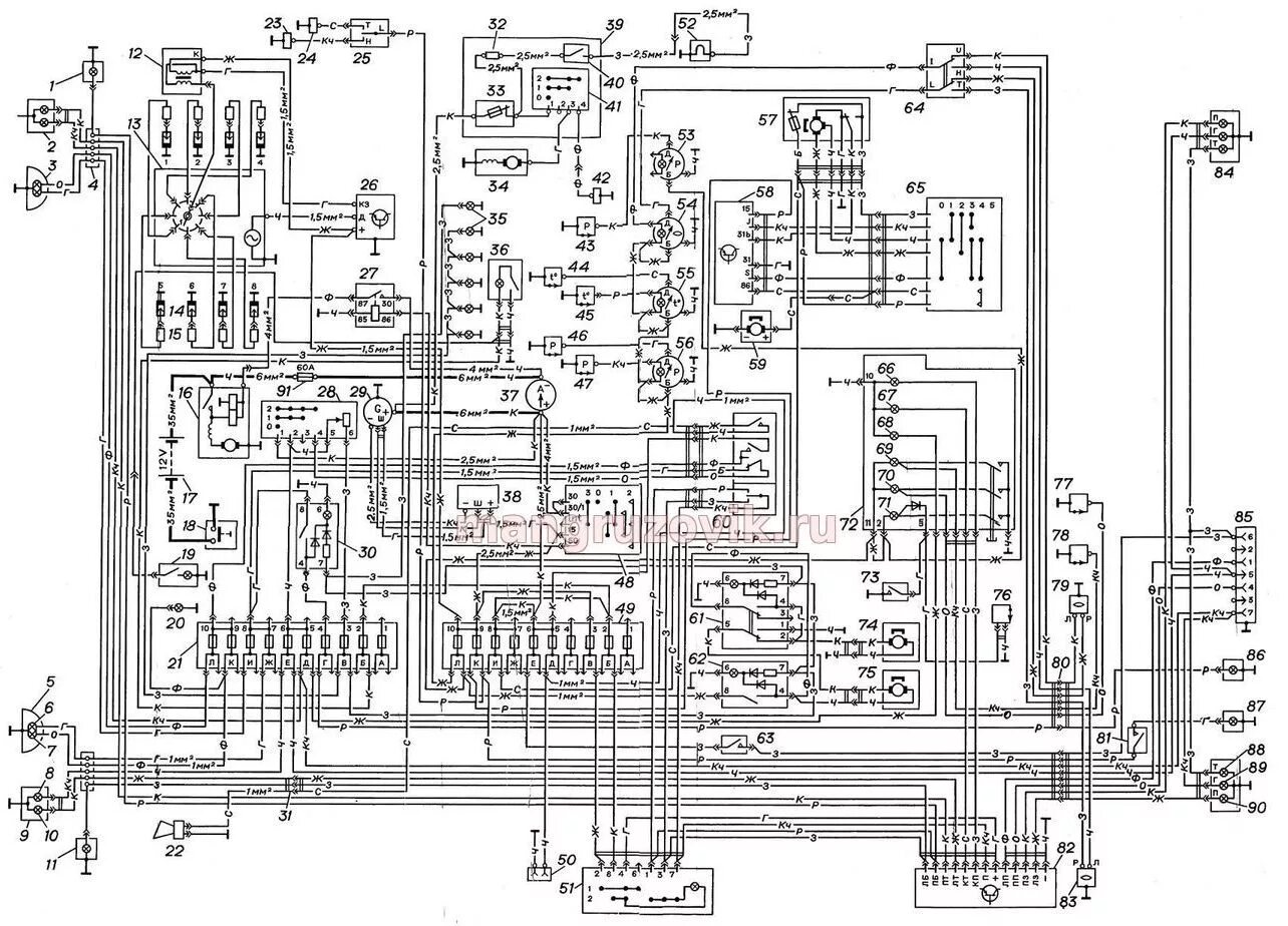 Схема газ 3307 – Telegraph