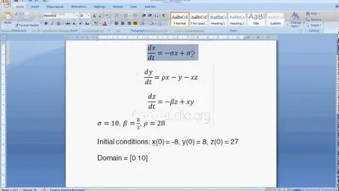solve system of differential equation in matlab: Yandex Görsel'de 1 bin ...
