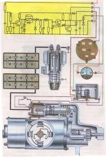 Схема реле стартера камаз 4310