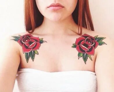 Татуировки для девушек на грудной - идеи и вдохновение - tatpix.ru