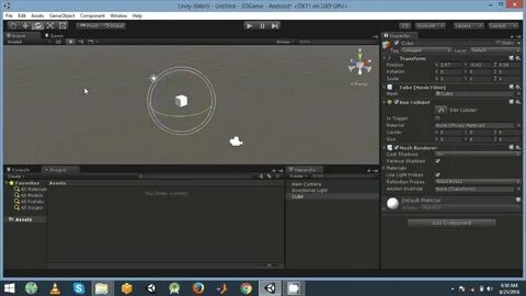 Creating a Simple 3D Game in Unity 3D-Introduction of Interface - YouTube - EroFound