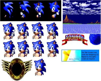 Sonic 1 Sprite Sheet