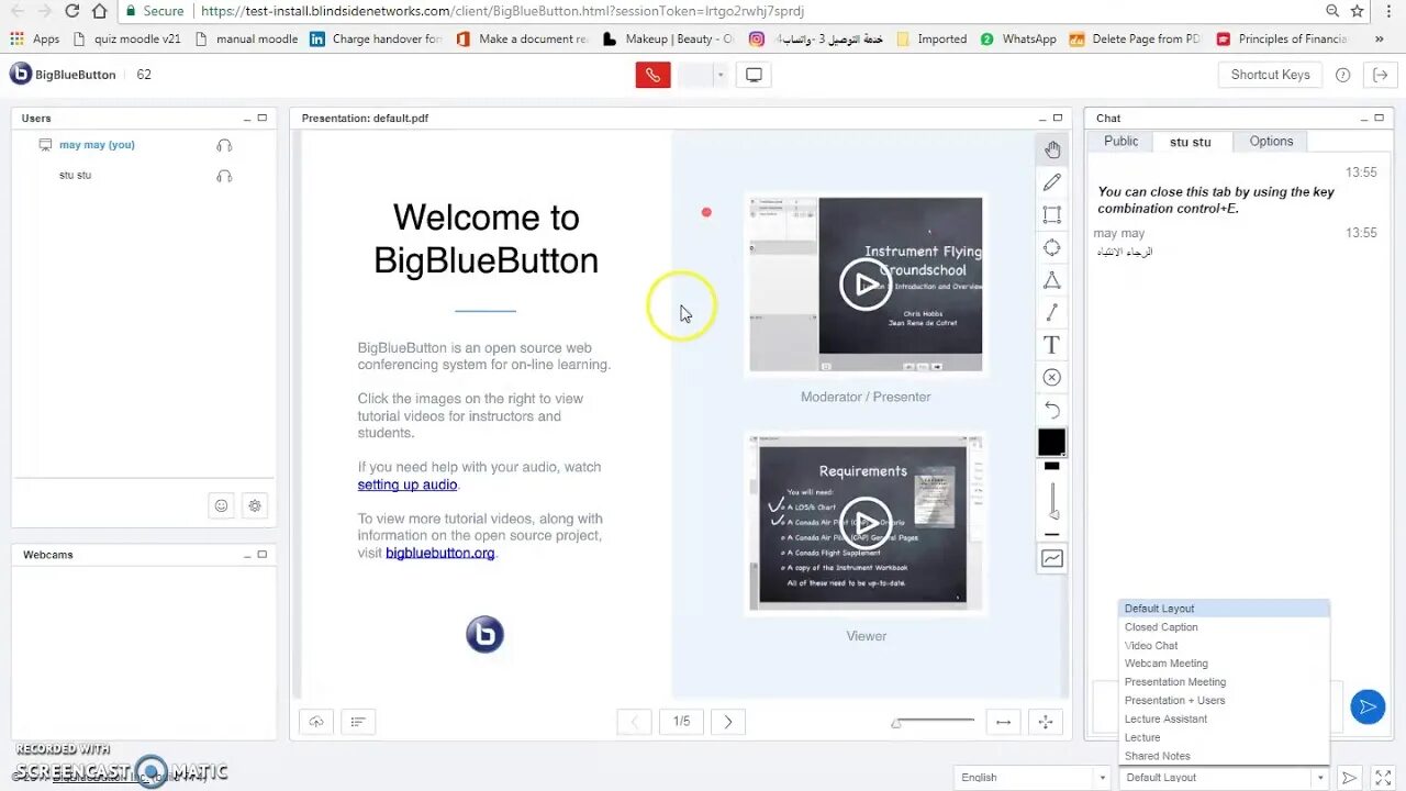 Mod bigbluebuttonbn view php