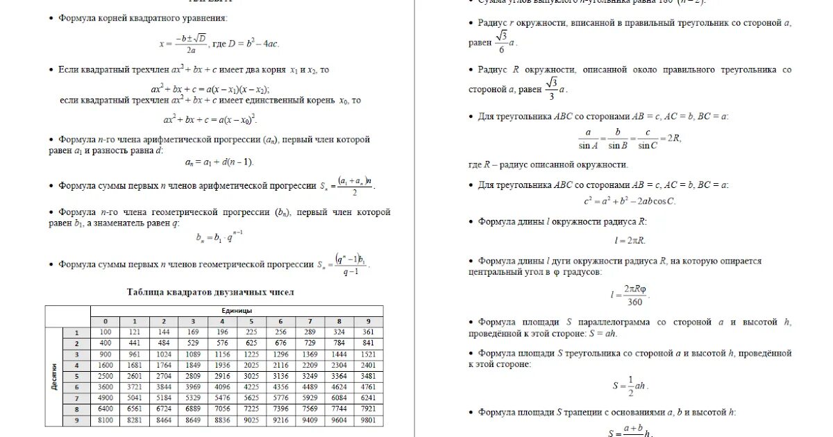 Математика база 2024 варианты с ответами
