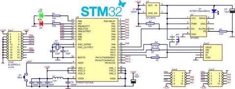 Stm32 uart схема подключения