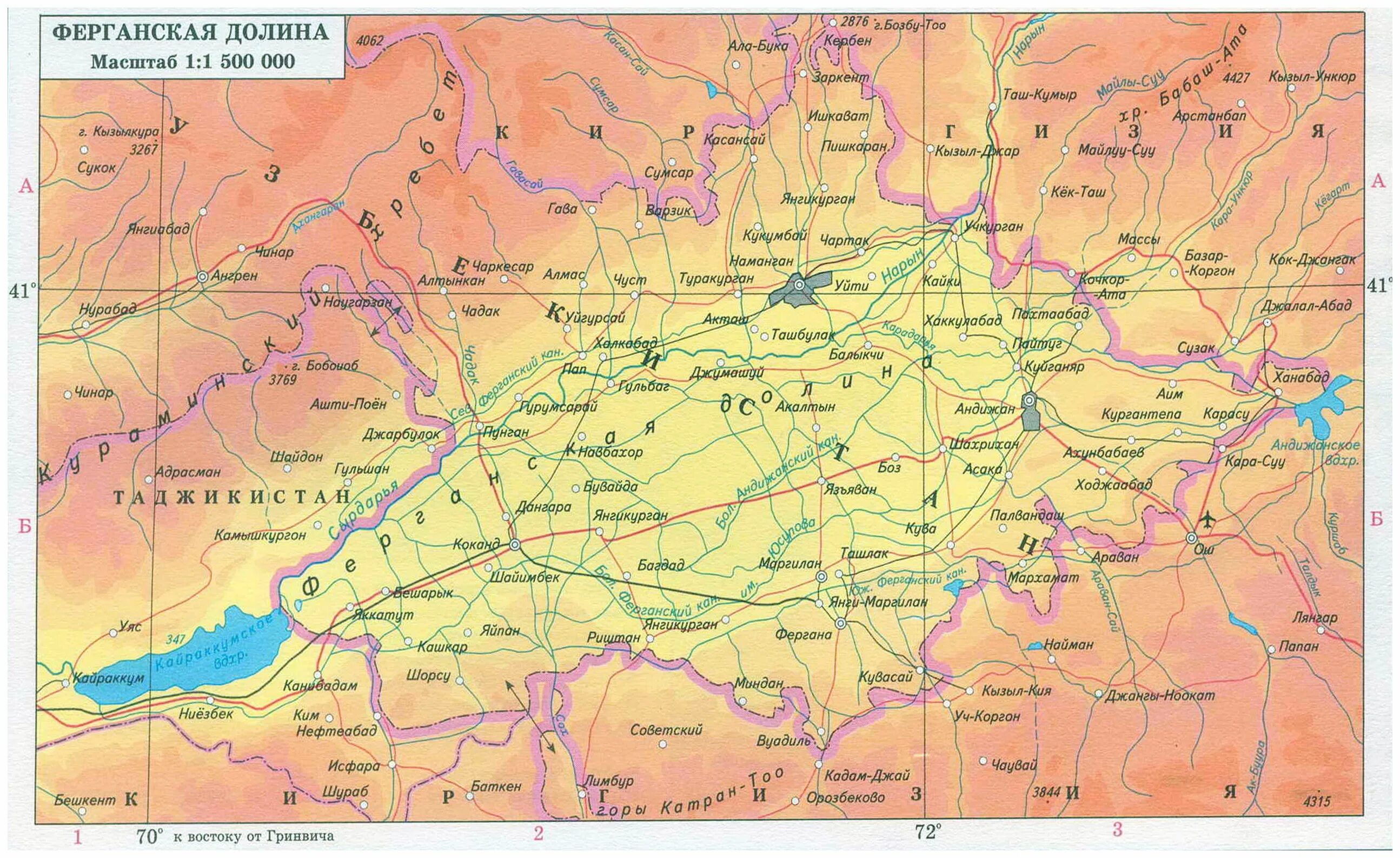 Karta uzbekistan 2023