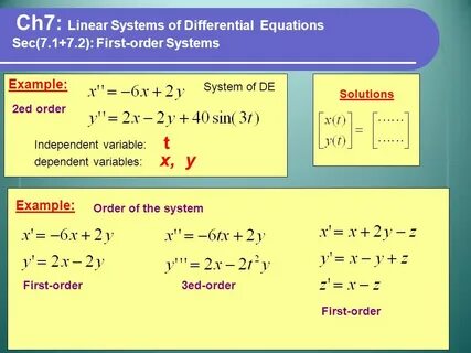 system of linear differential equations online calculator: Yandex ...